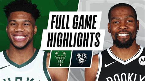 Bucks At Nets Full Game Highlights January 18 2021 Youtube