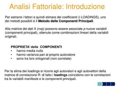 Ppt Analisi Fattoriale Powerpoint Presentation Free Download Id