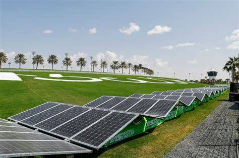 Yas Island Emerge Masdar And EDF Power Twin Solar PV Projects Oil