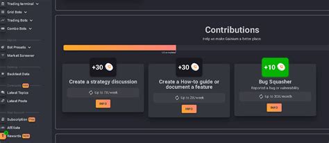 Wrong Reward Notification Bug Reports Gainium Community