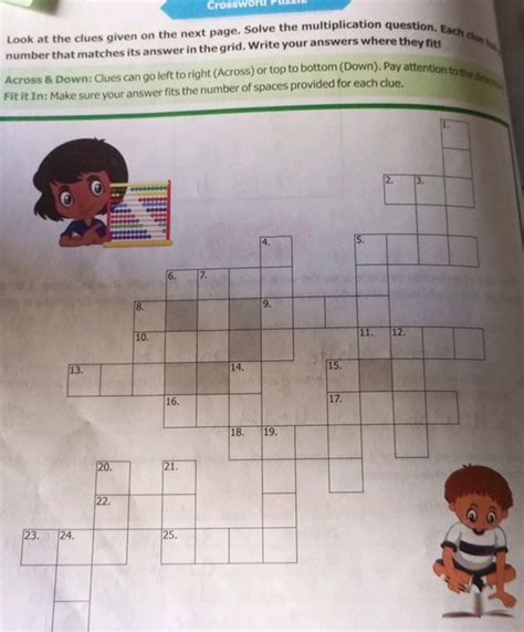 Crossword Look At The Clues Given On The Next Studyx