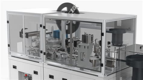 Automatic Micro Motor Assembly Machine 3d Turbosquid 2165149