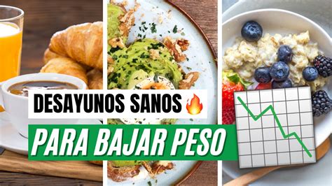 Desayunos Saludables Para Bajar De Peso