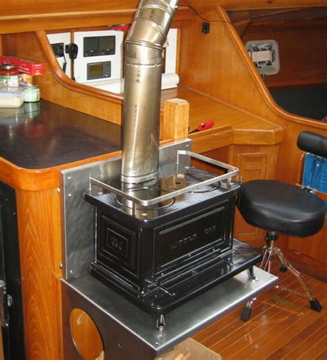 The Little Cod Boat Wood Stove Nomadic Research Labs