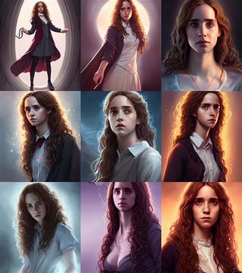 Alluring Portrait Of Hermione In Harry Potter Stable Diffusion Openart