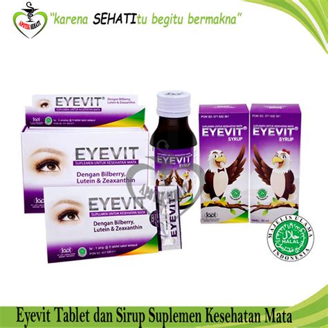 Eyevit Tablet Vitamin Mata Suplemen Lazada Indonesia
