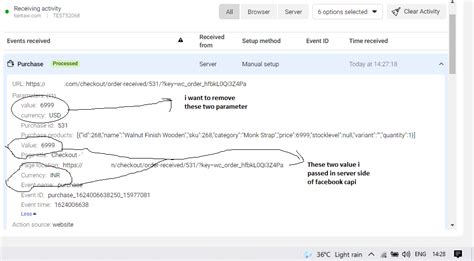 I Want To Correct The Custom Data From Facebook Capi And Externalid