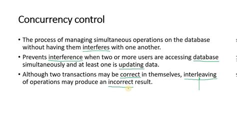 Concurrency Control Part1 Youtube