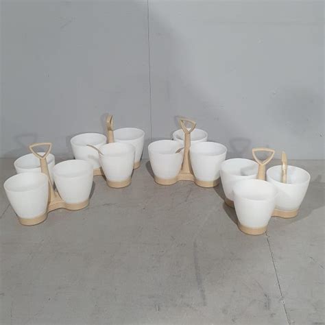 Tupperware Condiment Holders Tramps Prop Hire