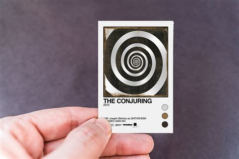 The Conjuring Horror Poster Sticker For Laptop Hydroflask Etsy