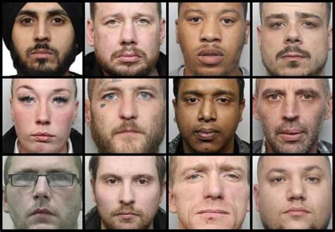Faces Of 15 Criminals Jailed For Offences In Northampton Corby