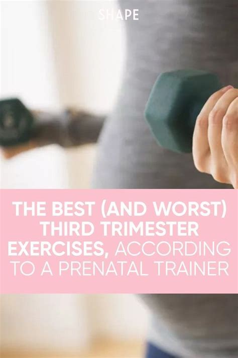 The Best And Worst Third Trimester Exercises Artofit