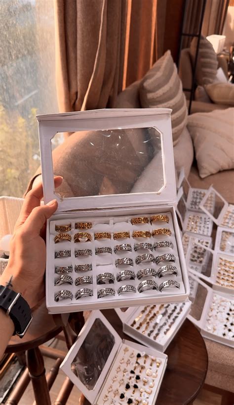 خانه اکسسوری عمده ژوبین انگشتر استیل فشن رینگ دور کارتیر