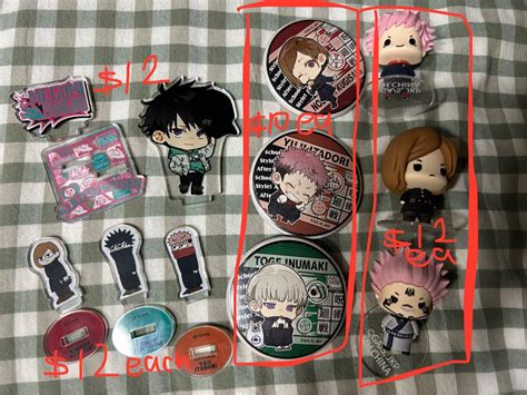 Jujutsu Kaisen Merch Hobbies And Toys Memorabilia And Collectibles J Pop