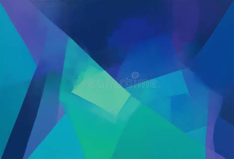 A Minimalist Abstract Composition Featuring Overlapping Geometric Shapes Stock Illustration
