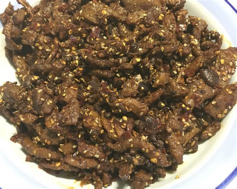 【奶奶秘方麻辣牛肉干的做法步骤图】yanxinya下厨房