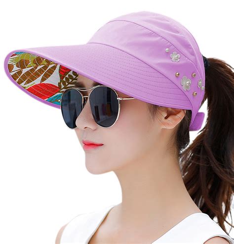 Hindawi Sun Hats For Women Wide Brim Sun Hat Uv Protection Caps Floppy