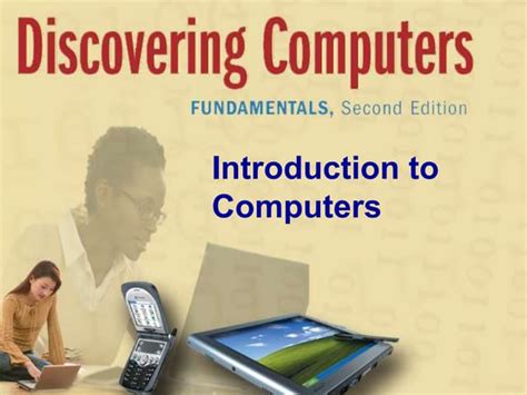 computer fundamental on discovering computer ppt