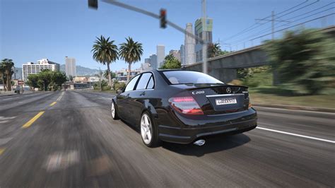 Mercedes Benz C200 Kompressor 2012 Add On Vehfuncsv Tuning Gta5