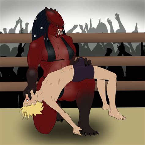 Rule 34 Alienhuman Backbreaker Barkkorn Curious Dominant Female