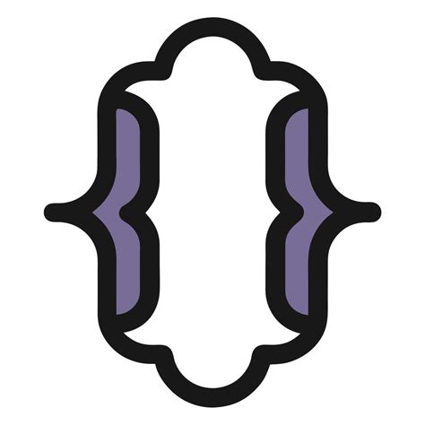 Curly Brackets Icon In Flat Style And Programming Concept 57960132 Vector Art At Vecteezy