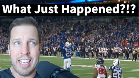 Texans Vs Colts Reaction To Highlights With Seth Payne Youtube