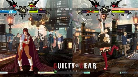 Guilty Gear Strive Millia Rage Vs Elphelt Valentine PC Mod YouTube