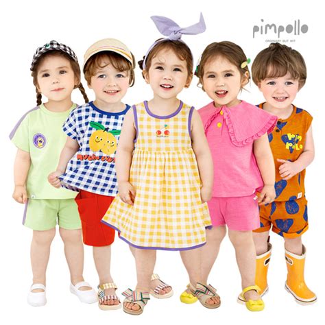 삠뽀요 여름맞이 시원한 가격 썸머 빅세일 오픈 유아 상하복 원피스 티셔츠 반바지 유아잡화 외 티몬