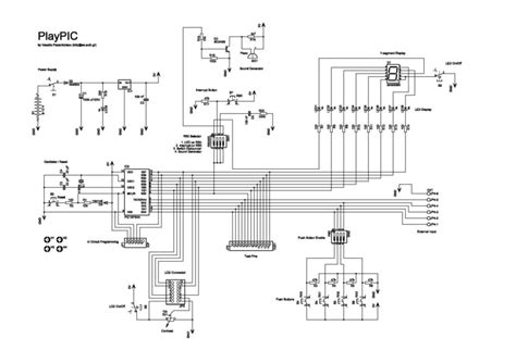 PlayPIC Schematic Electronics Lab