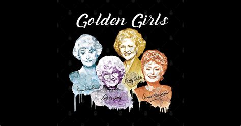 Golden Girls White Color Golden Girls Sticker Teepublic