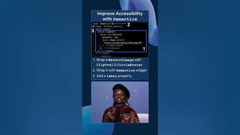 Improve Your Flutter Apps Accessibility With The Semantics Widget Shorts Youtube