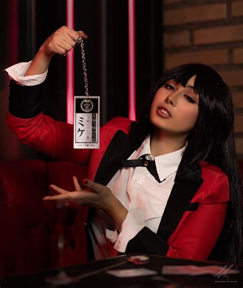 Hello Wanted To Share My Yumeko Jabami Cosplay🖤 Tsukirain R