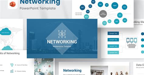 Networking Powerpoint Template Incl Network And Corporate Envato