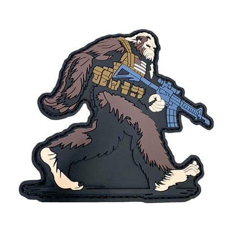 Tactical Gear Junkie Tactical Bigfoot Patch U S Patriot