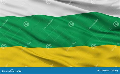 Bandera De La Ciudad De Barranquitas Puerto Rico Opinión Del Primer Stock De Ilustración