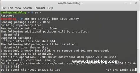 how to install ibus unikey in linux mint