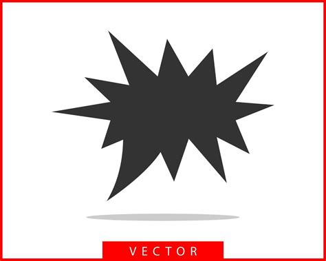 Praten Bubbel Toespraak Icoon Blanco Leeg Bubbels Vector Ontwerp