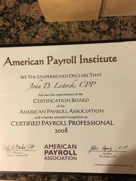 Happy To Renew And Maintain My Cpp Certification For Another Five Years