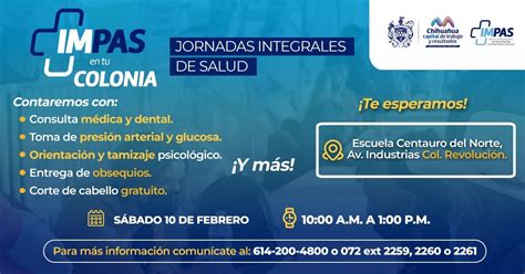 Jornada Integral de Salud llega a la Revolución El Pueblo