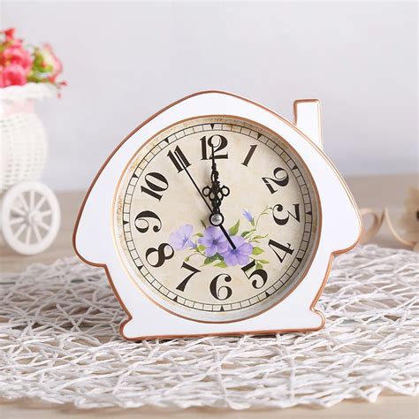 Европейский стиль мода и индивидуальность Ретро Будильник креативная прикроватная Мода немой