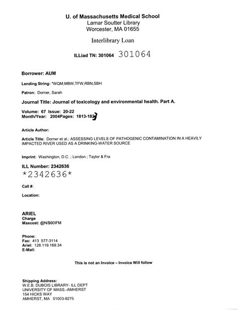 Pdf Assessing Levels Of Pathogenic Contamination In A Heavily