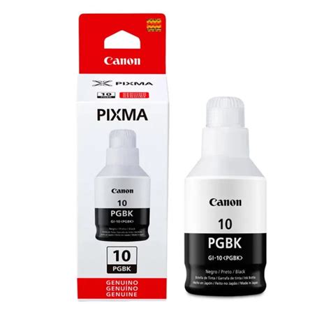 Botella De Tinta Original Canon Negra GI 190 PGBK