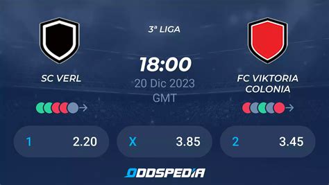 Sc Verl Fc Viktoria Colonia Pron Sticos Resultados Streaming
