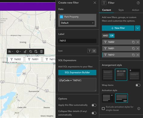 Filter Widget User Input Sort Options Esri Community