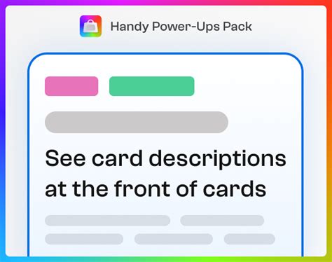 Show Description Power Up Trello