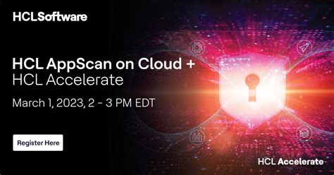 hclsoftware on linkedin webinar hclaccelerate hclappscan securedevops