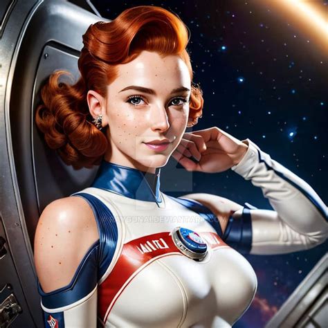 Space Girl 24 By Raygunai By Raygunai On Deviantart