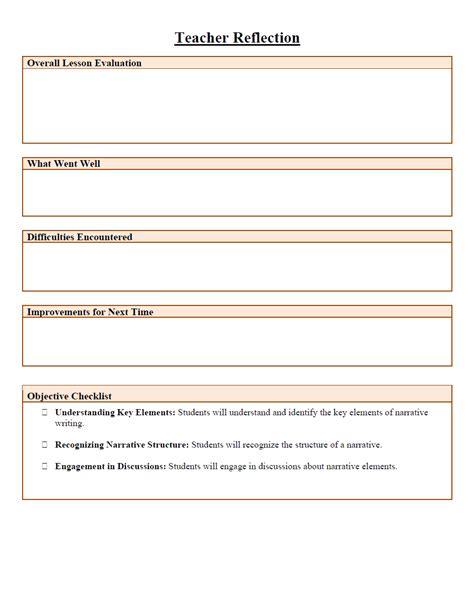 Narrative Writing Lesson Plans Csec English A