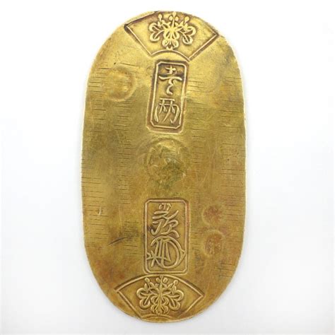 代購代標第一品牌－樂淘letao－1円～ 天保小判金 裏刻印「セ・神」 量目：約1128g 日本貨幣商協同組合鑑定書付き 天保小判 金貨 古