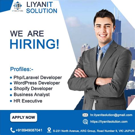 Liyan It Solution On Linkedin Hiring Experienced Location Jaipur